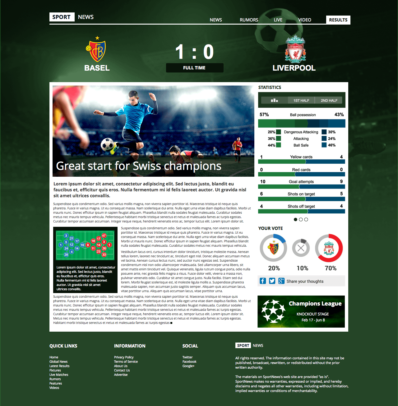 Betradar - Content Solutions